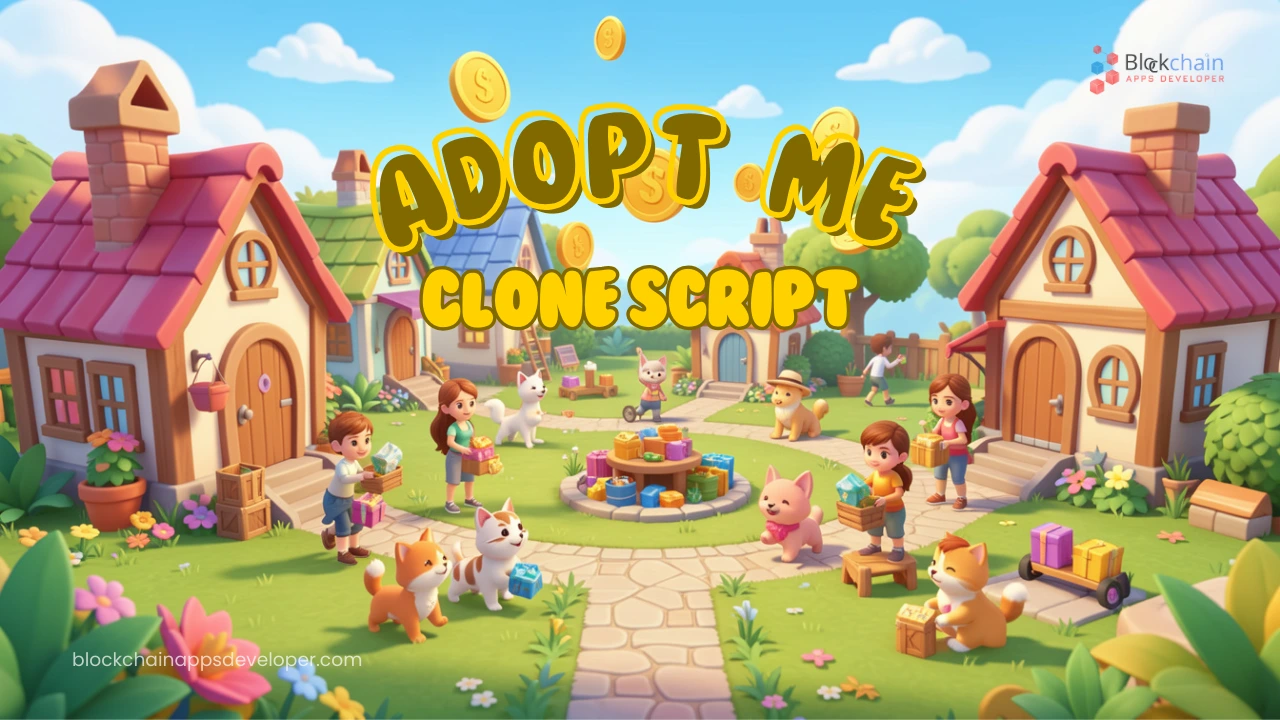 Adopt Me Clone Script | Blockchain Virtual Pet Game Development