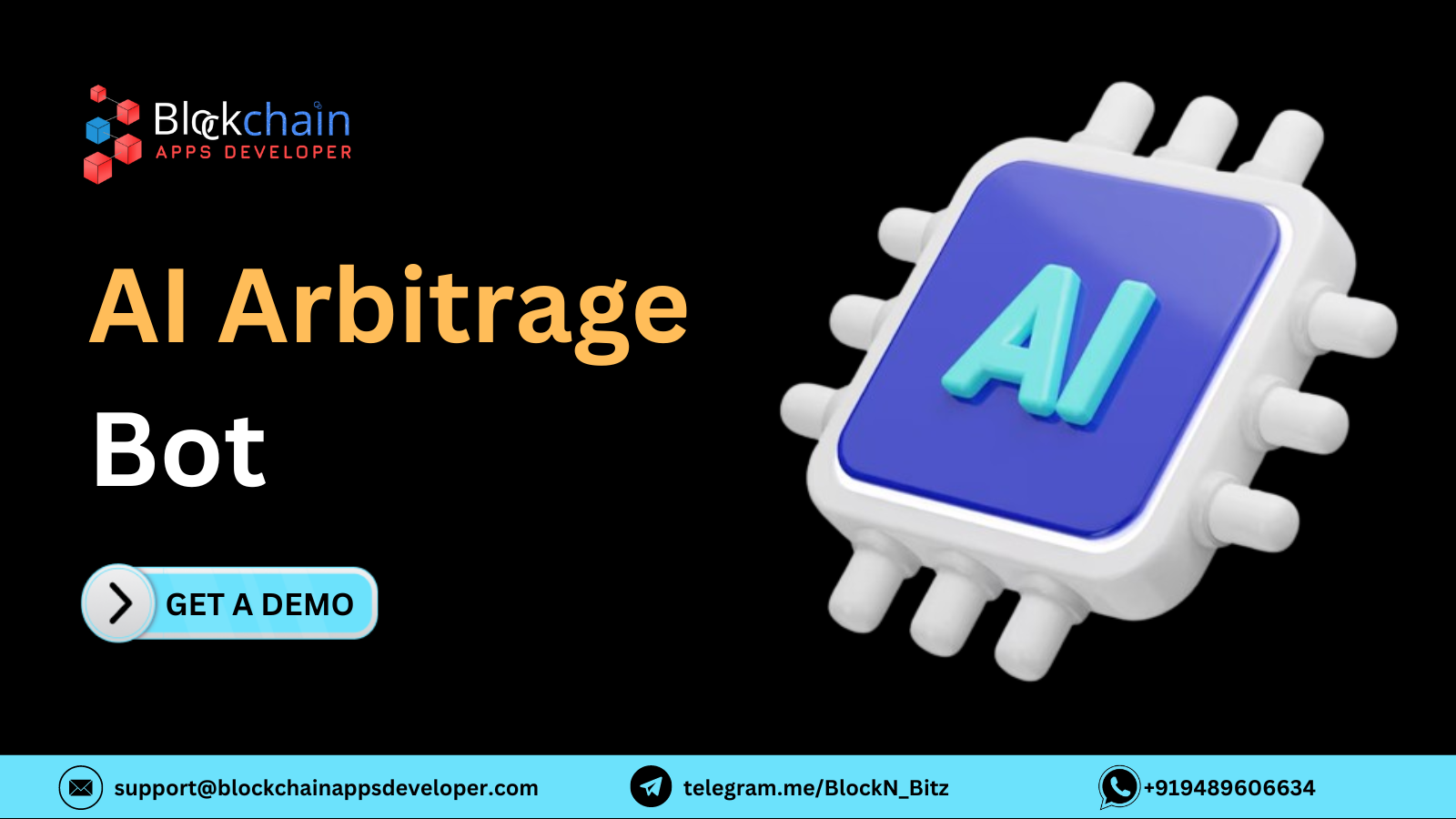 AI Arbitrage Bot - BlockchainAppsDeveloper