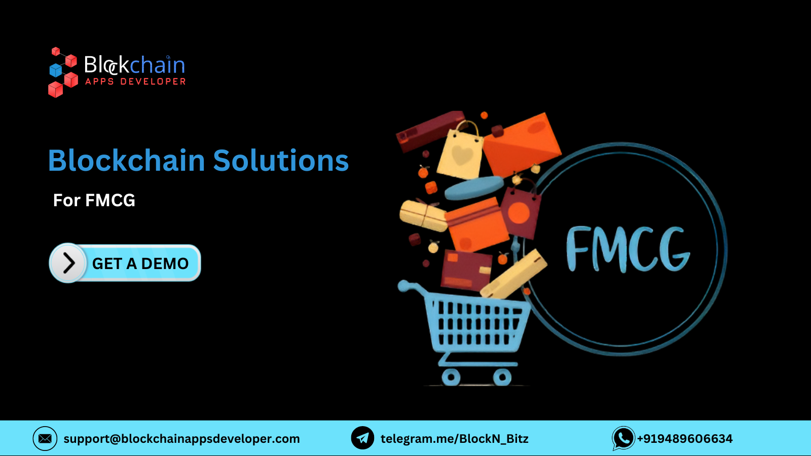 Blockchain Solutions For FMCG | Blockchain in FMCG