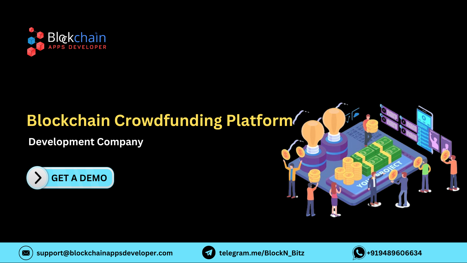 Blockchain Crowdfunding Platform Development Company - BlockchainAppsDeveloper
