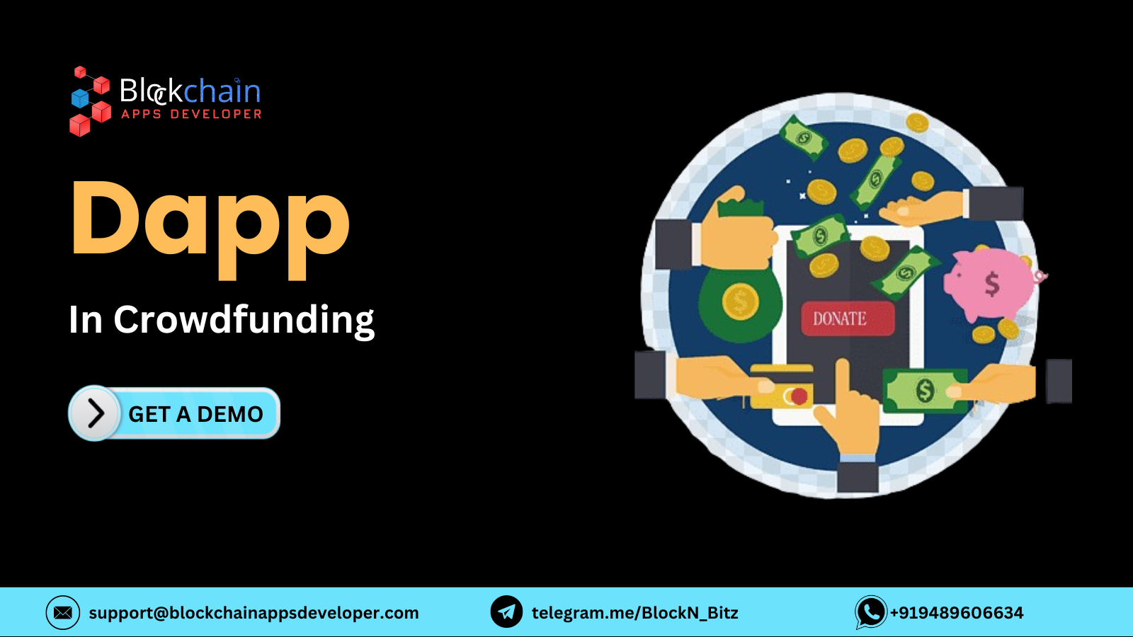 Dapps in Crowdfunding | BlockchainAppsDeveloper