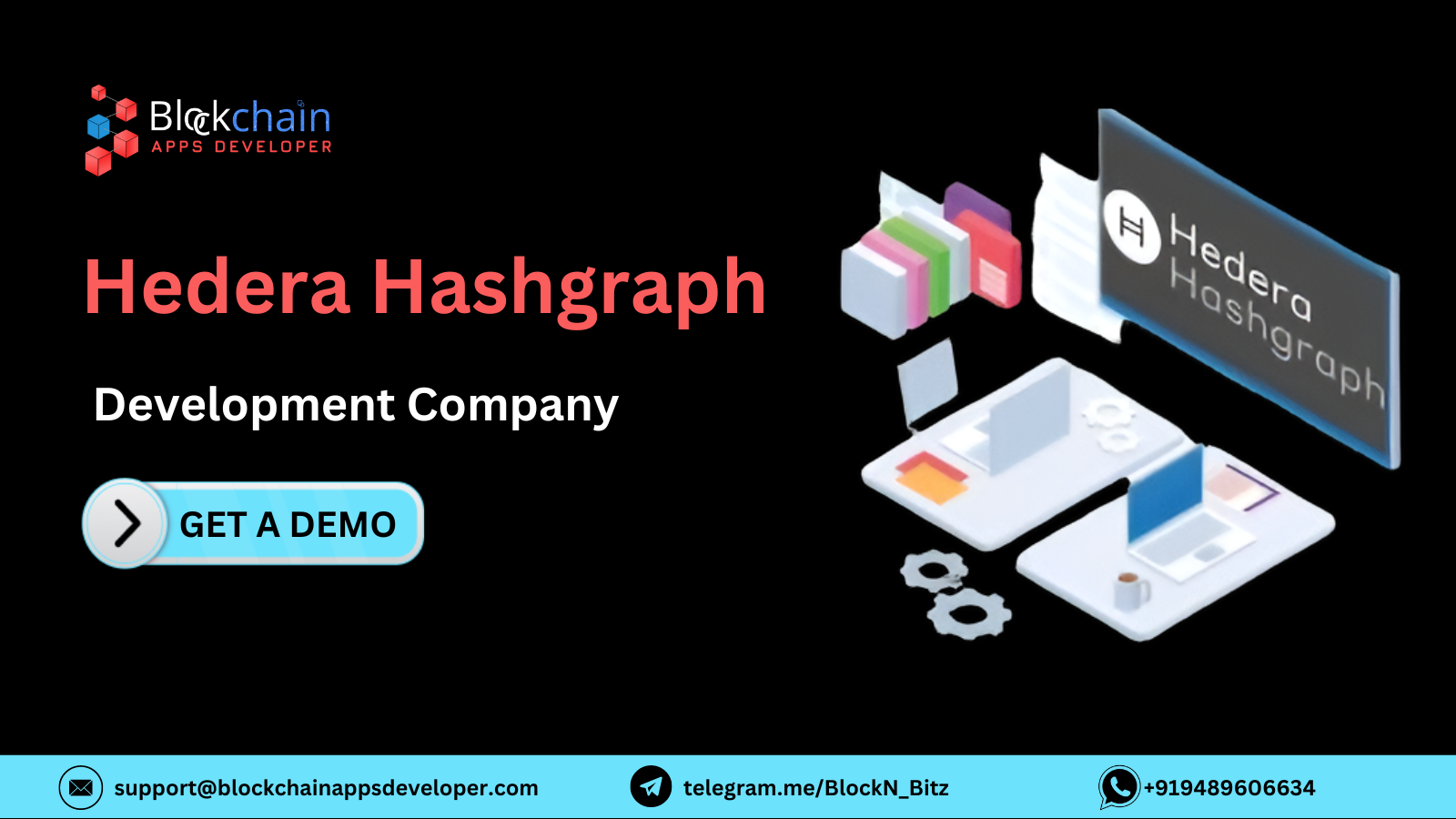 Hedera Hashgraph Development Company - BlockchainAppsDeveloper