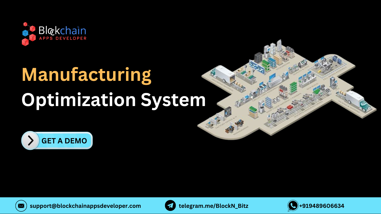 Manufacturing Optimization System - BlockchainAppsDeveloper