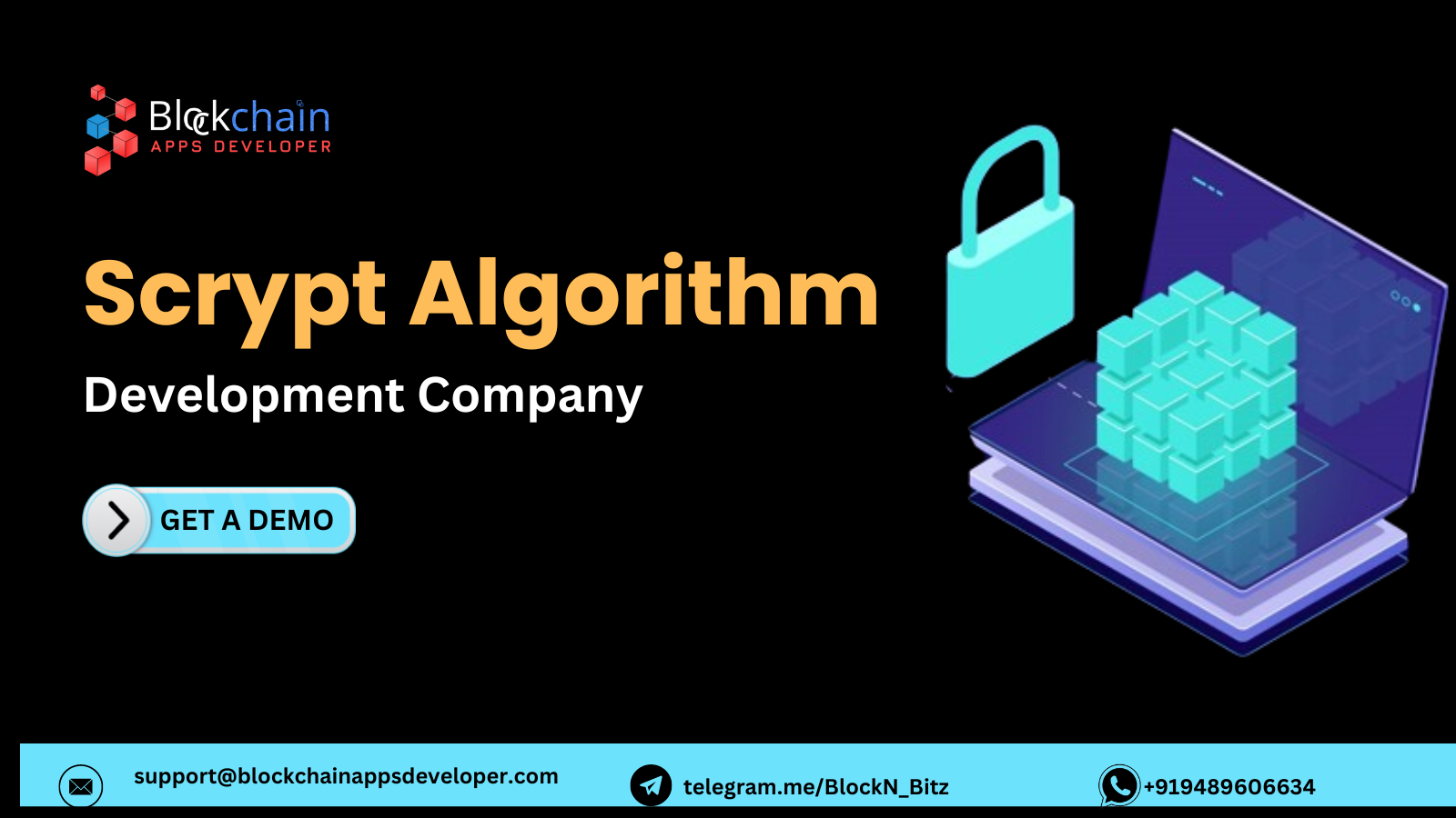 Scrypt Algorithm Development Company - BlockchainAppsDeveloper