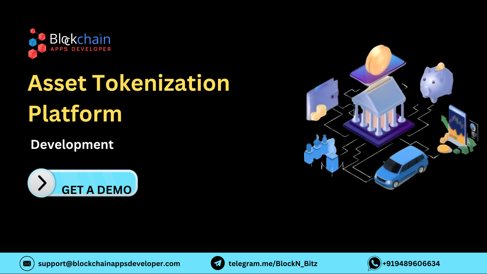 Asset Tokenization Platform Development | BlockchainAppsDeveloper