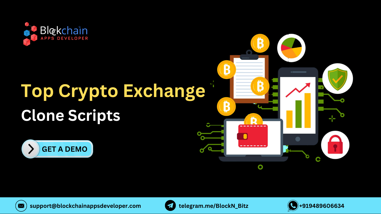 Top 10 Crypto Exchange Clone Scripts | Cryptocurrency Exchange Clone Script